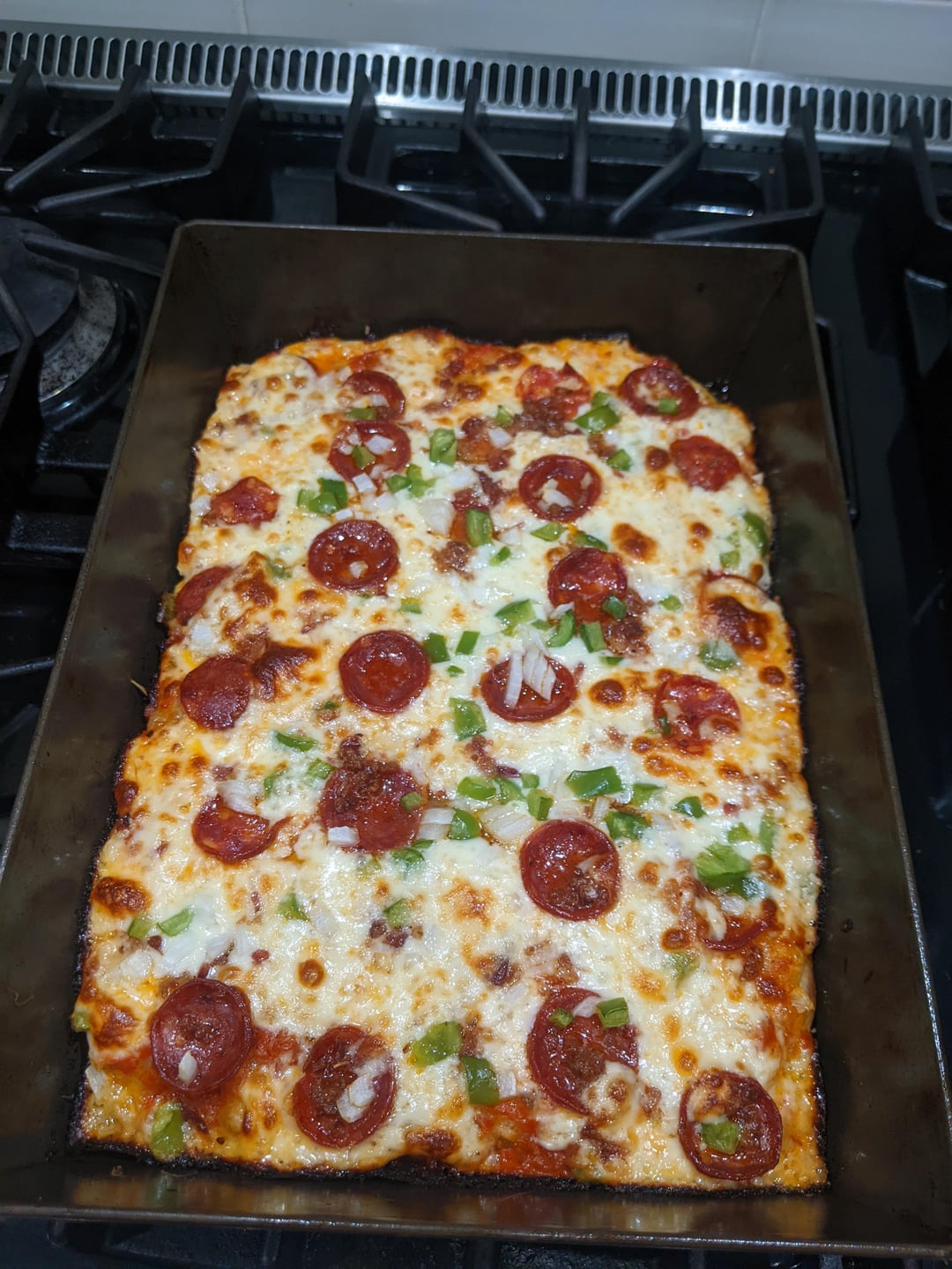 Detroit Style with Wisconsin Brick - Dining and Cooking