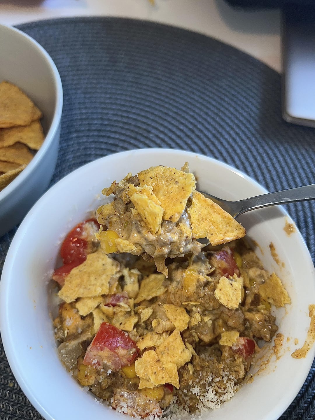 taco friday; taco gratin to dip your chips in! - Dining and Cooking
