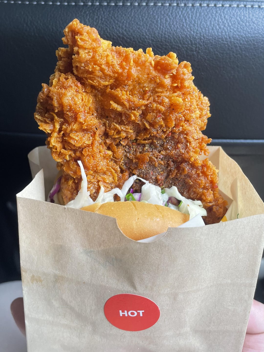 Szechuan Hot Chicken Sando from Daybird - Dining and Cooking