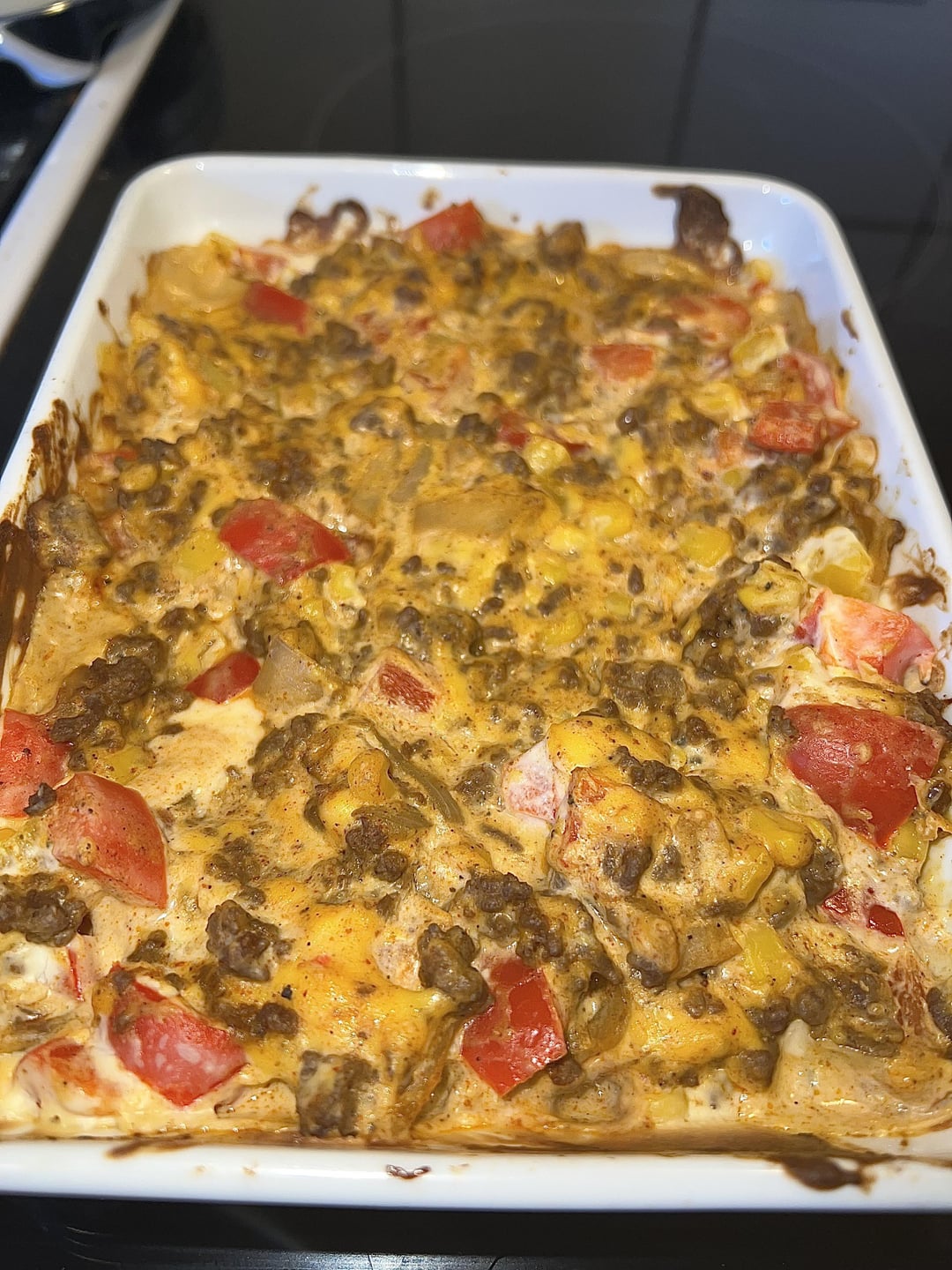 taco friday; taco gratin to dip your chips in! - Dining and Cooking