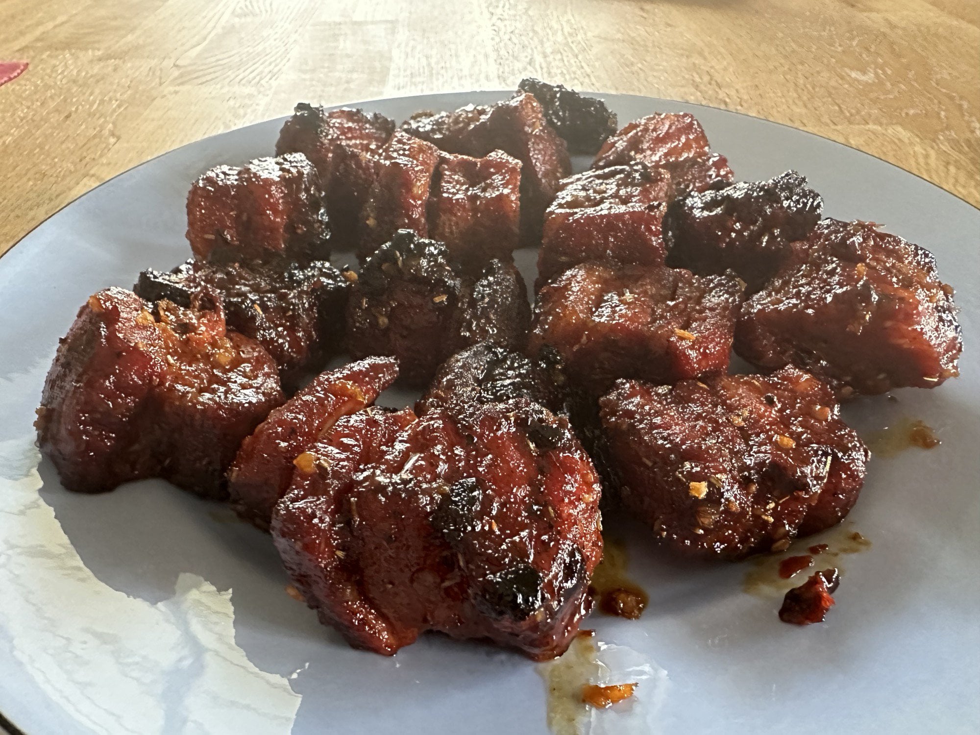 Hot Honey Burnt ends. First time. - Dining and Cooking