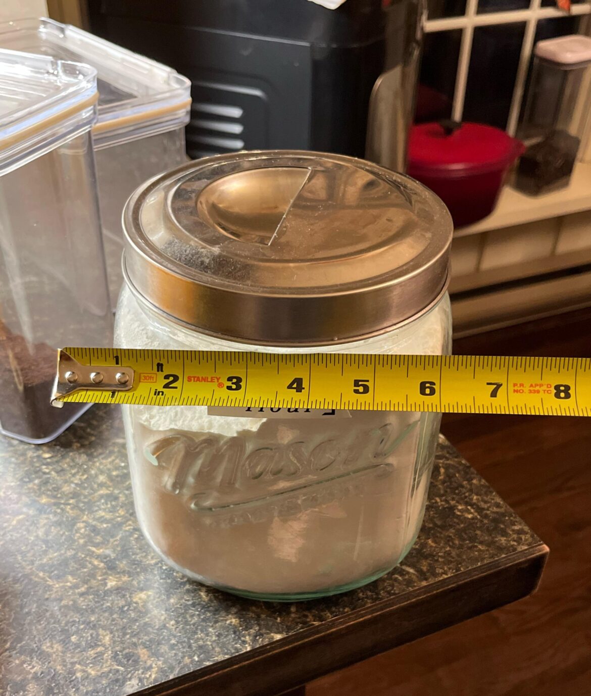 Mason “jars” with slide-off lids - Dining and Cooking