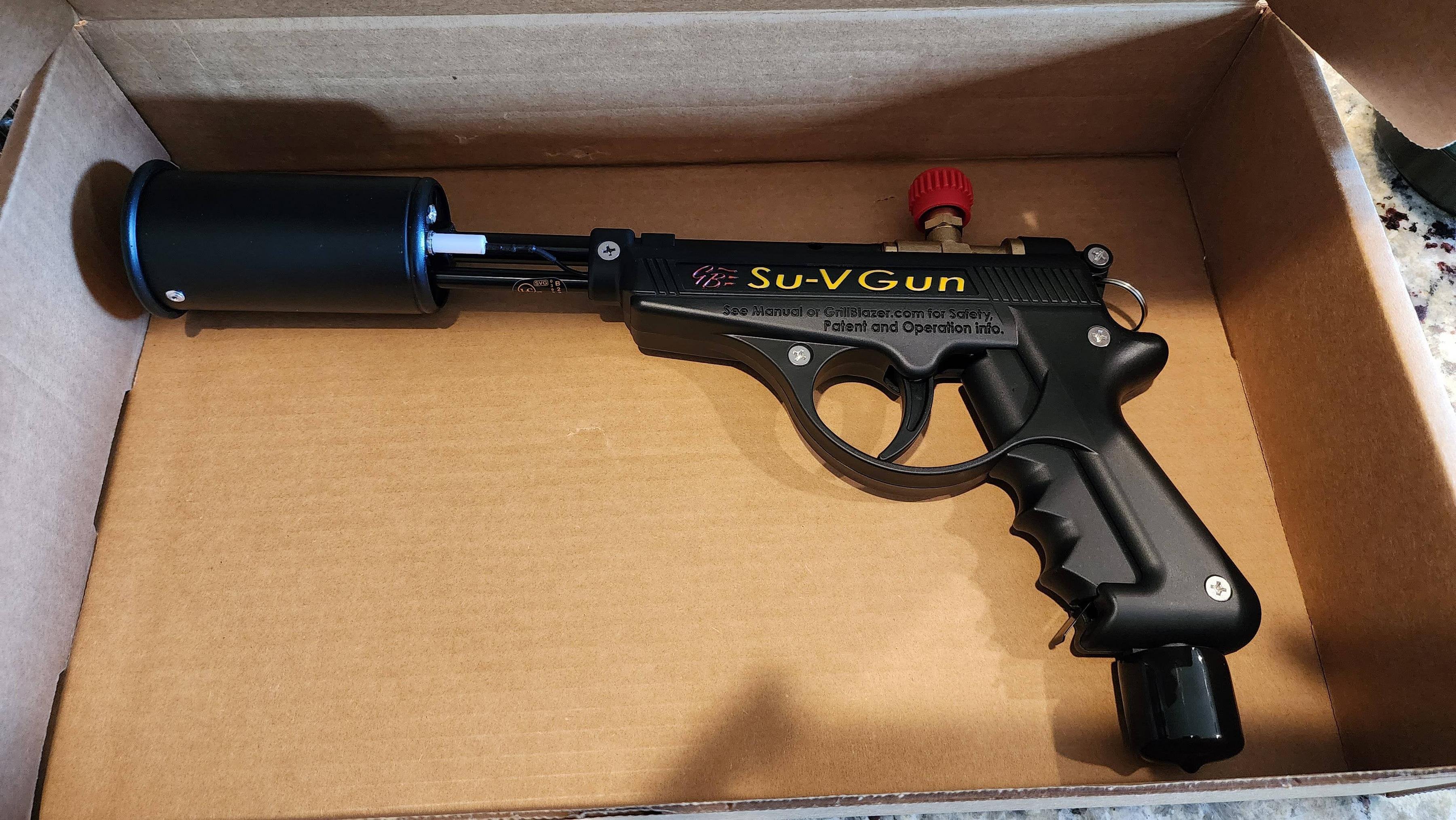 Wife got me the Su-V Gun for my birthday - Dining and Cooking