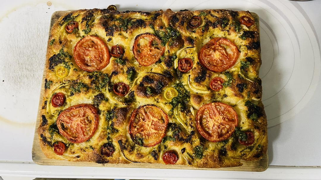 Made my mom focaccia bread for Mother’s Day!! - Dining and Cooking