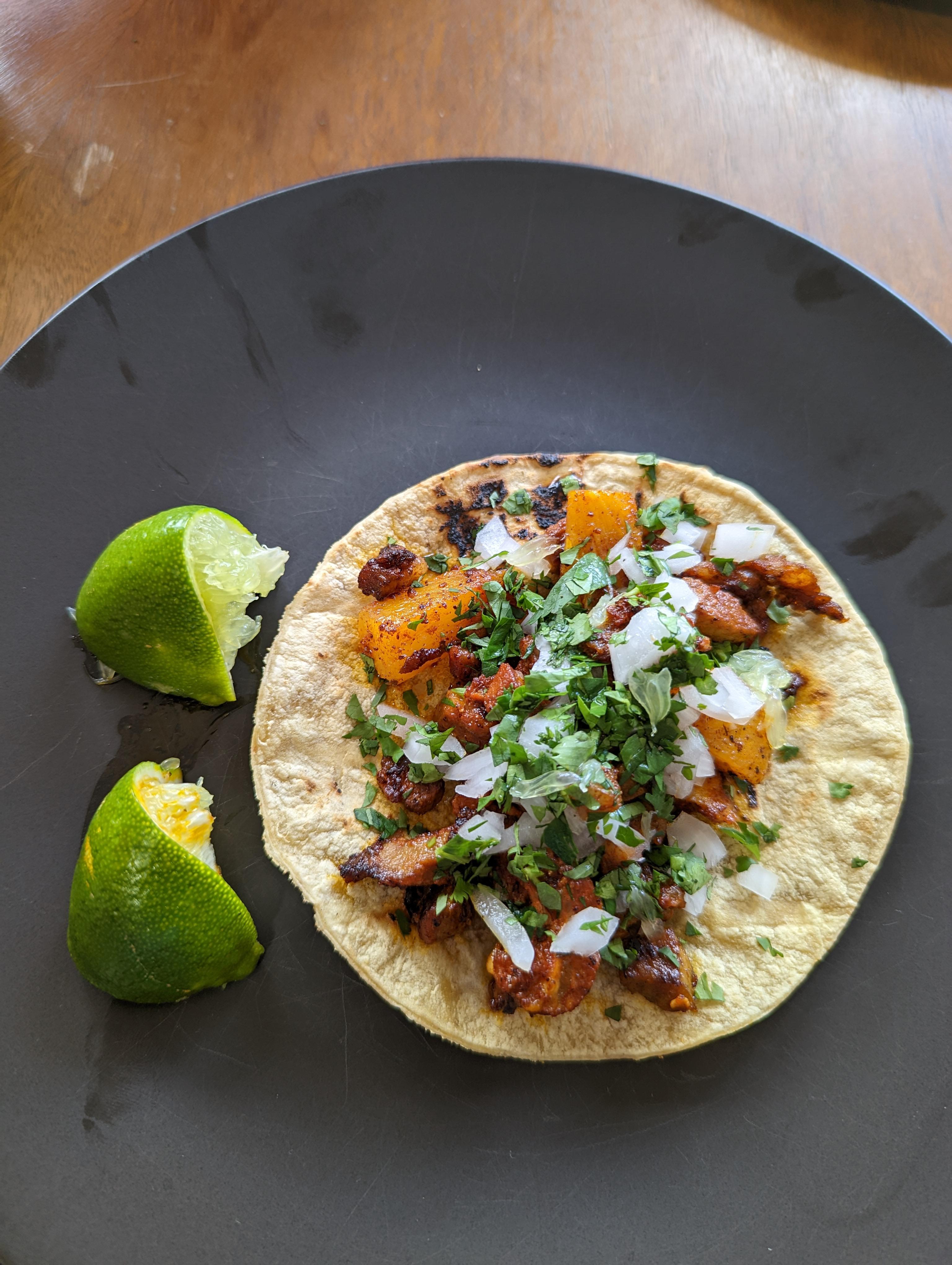 first time making al pastor - Dining and Cooking