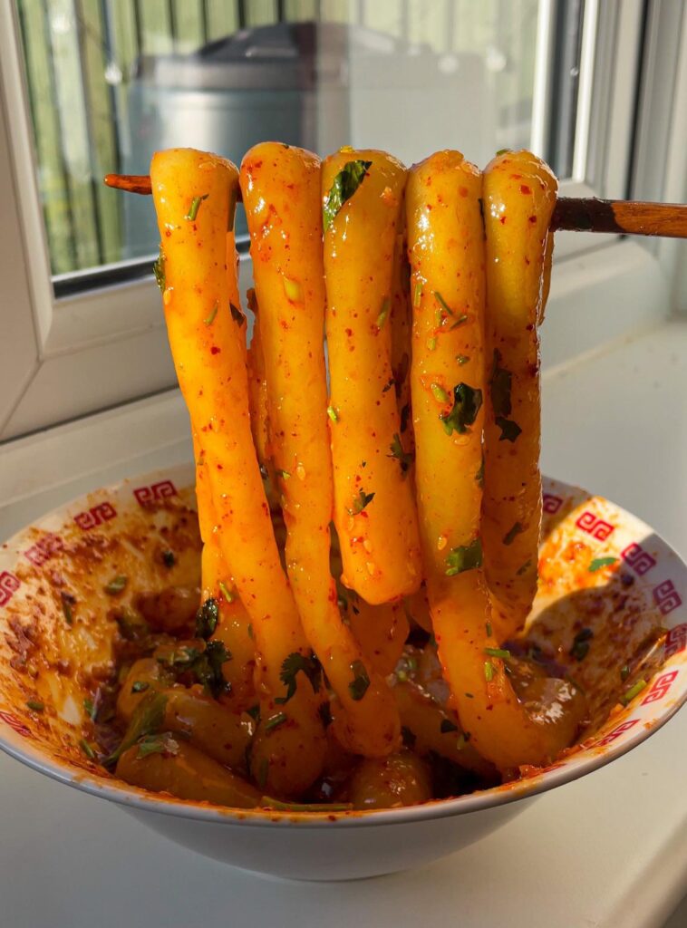 [homemade] chewy spicy potato noodles! - Dining and Cooking