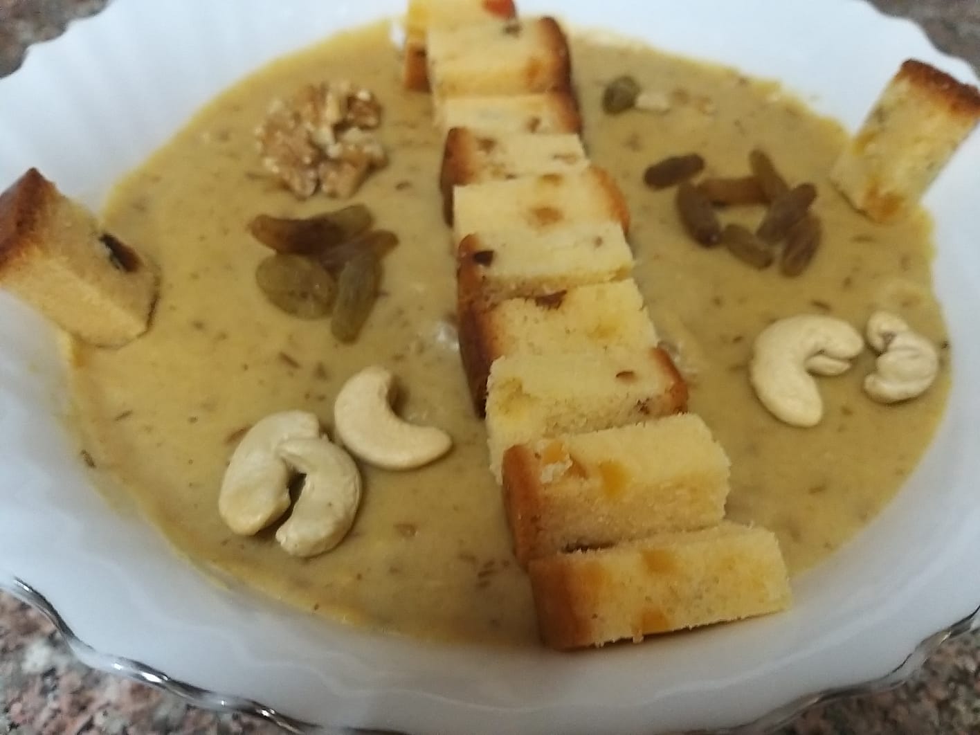 Date Custard - Sugar free Pudding - Delicious and Healthy - Dining and ...