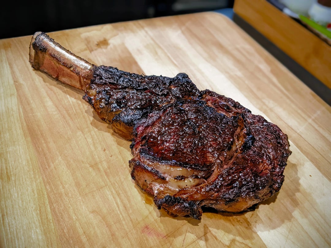 Big ole Weekend Ribeye - Dining and Cooking