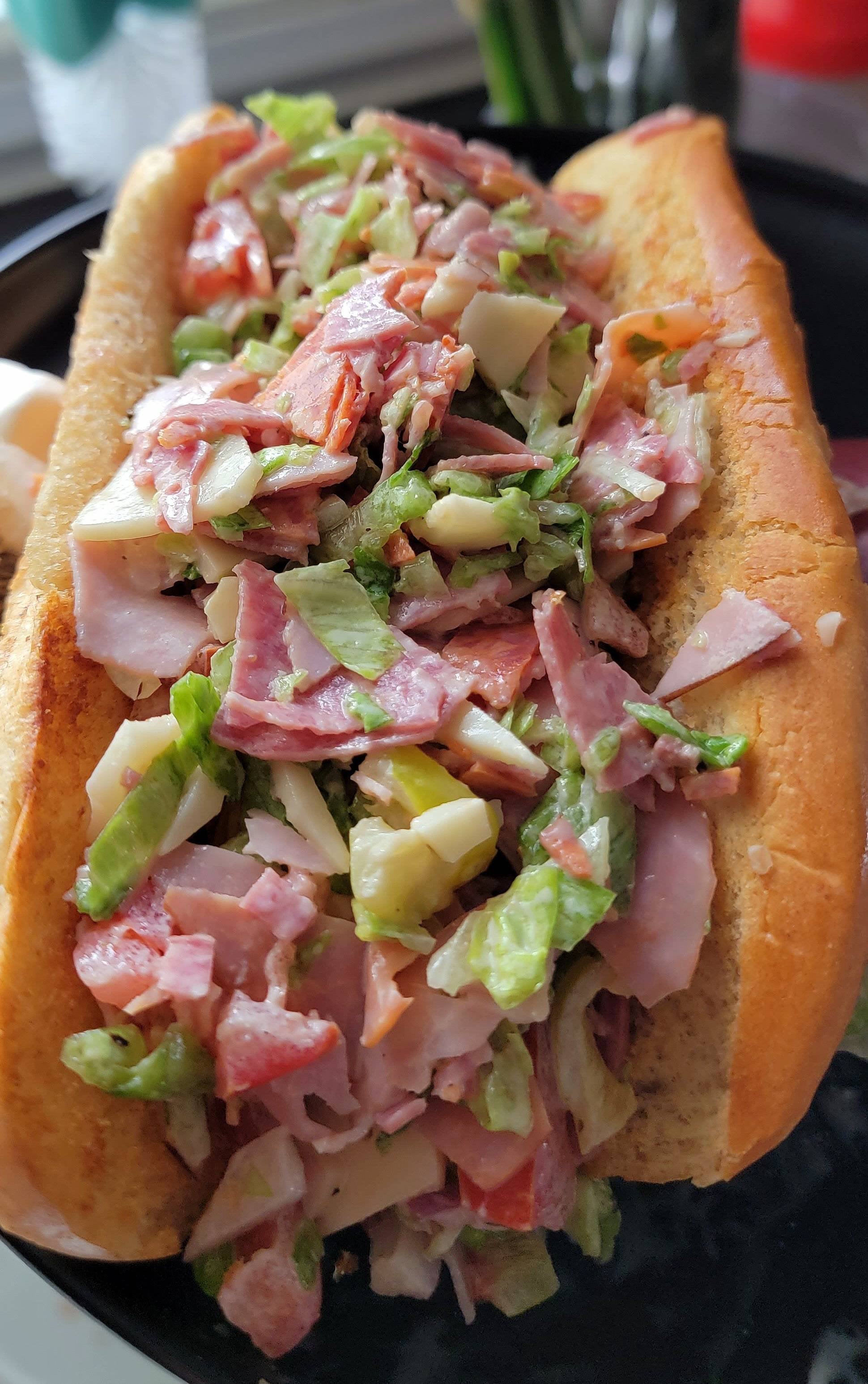 [Homemade] Chopped Italian Sub - Dining and Cooking