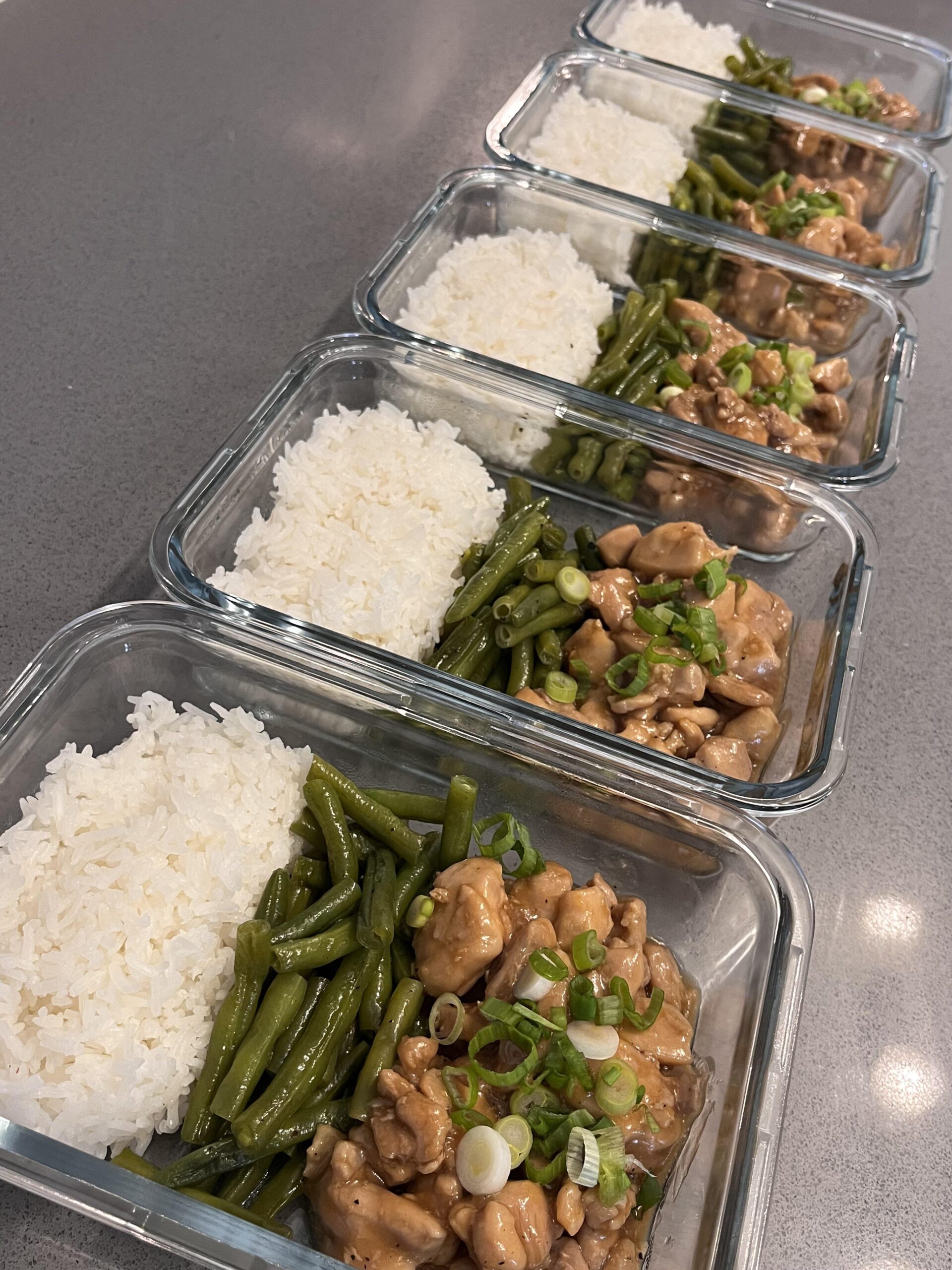 Accidentally overcooked the green bean, but I made Lemon Chicken this ...