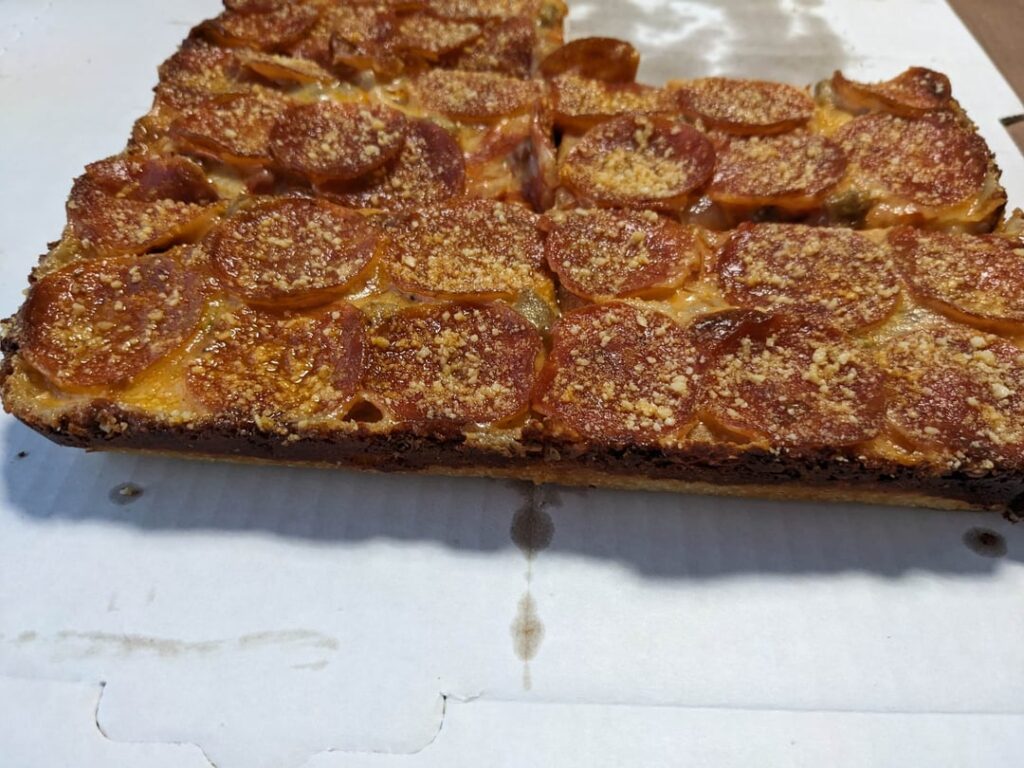 Homemade Pan Pizza with Provel Cheese - Dining and Cooking