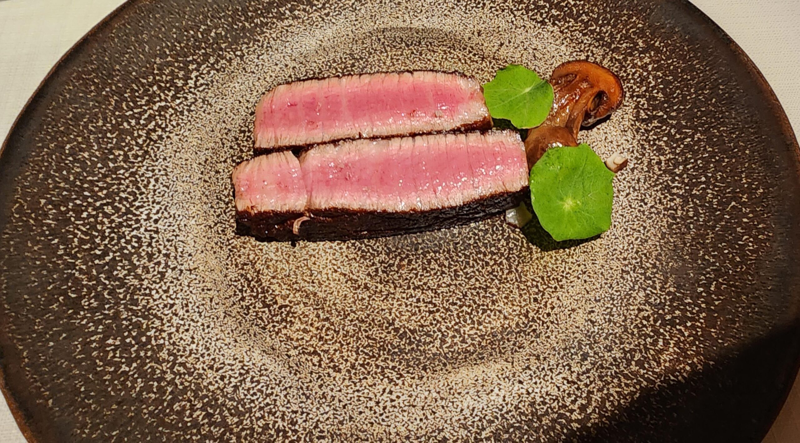 Japanese A5 Wagyu done medium rare - Dining and Cooking