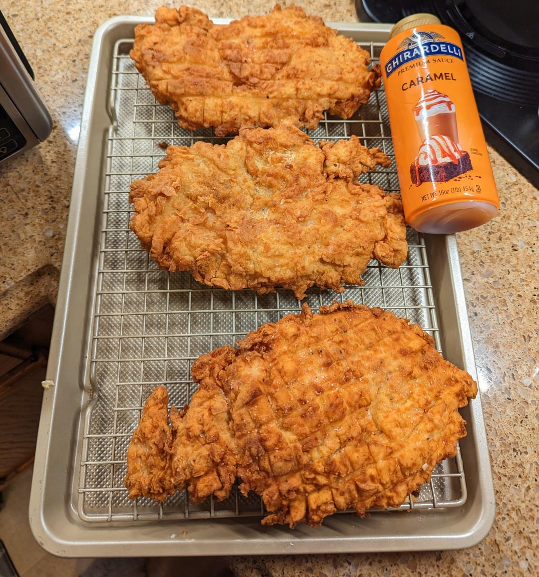 Made fried chicken sammiches this weekend - Dining and Cooking