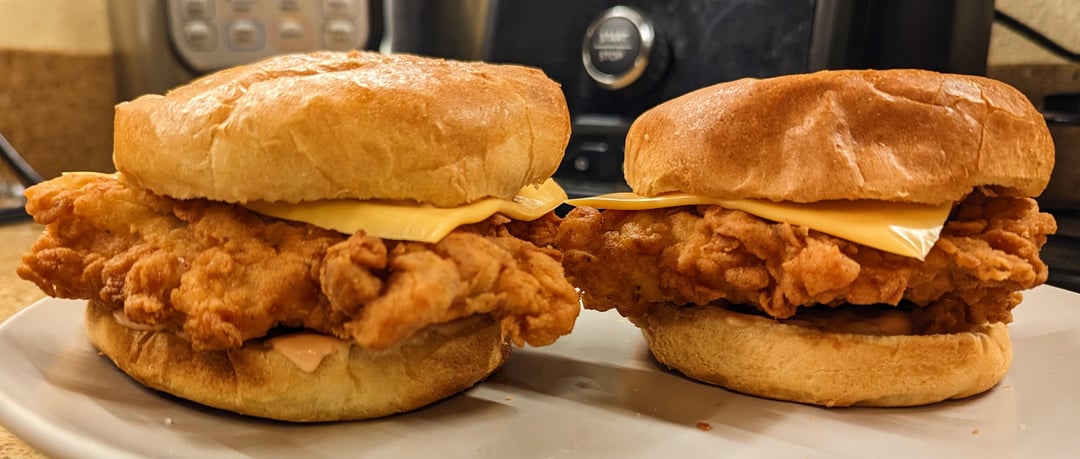 Made fried chicken sammiches this weekend - Dining and Cooking