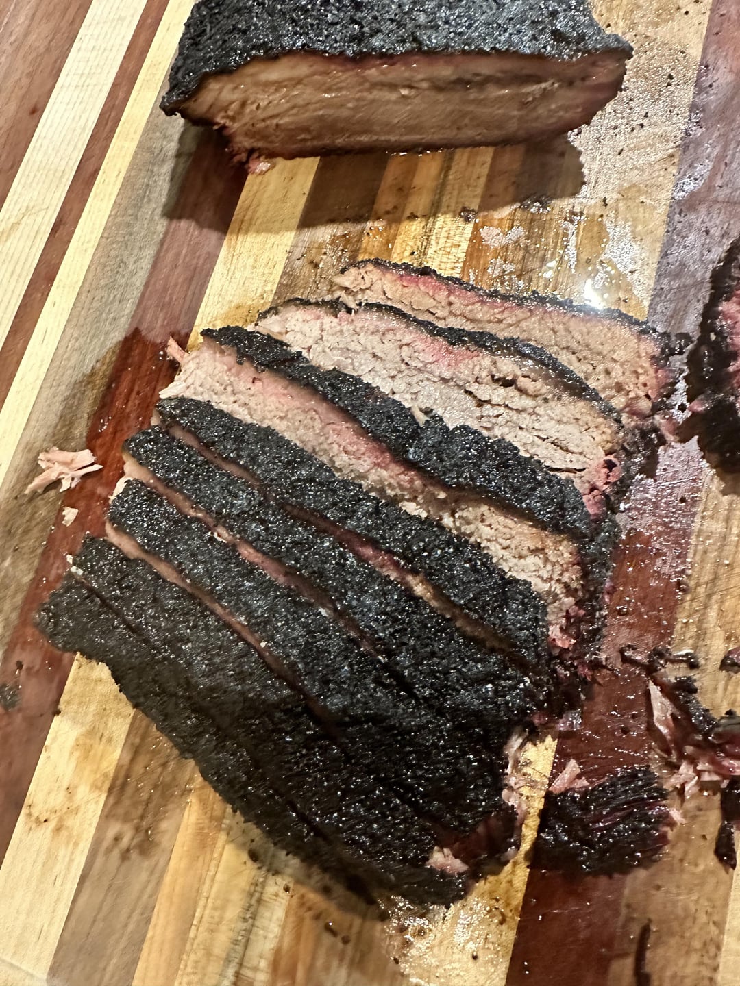 First brisket on a proper offset - Dining and Cooking