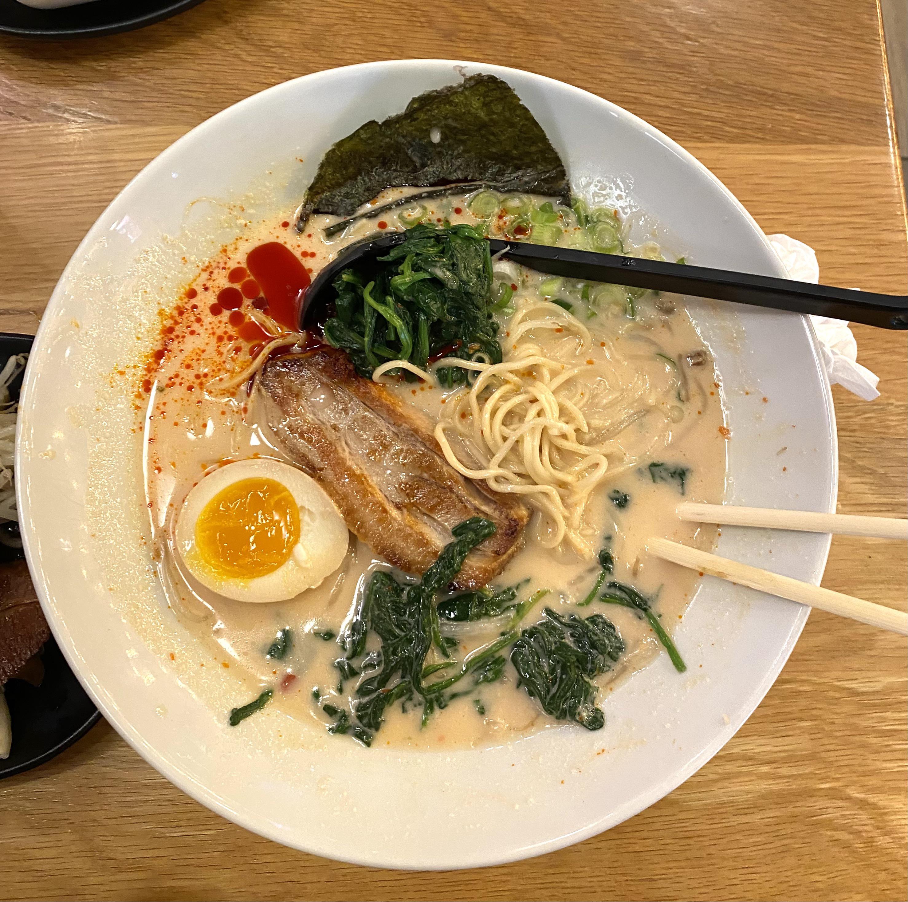 Spicy Tonkatsu Ramen - Silverlake Ramen @ Irvine Spectrum - Dining and ...