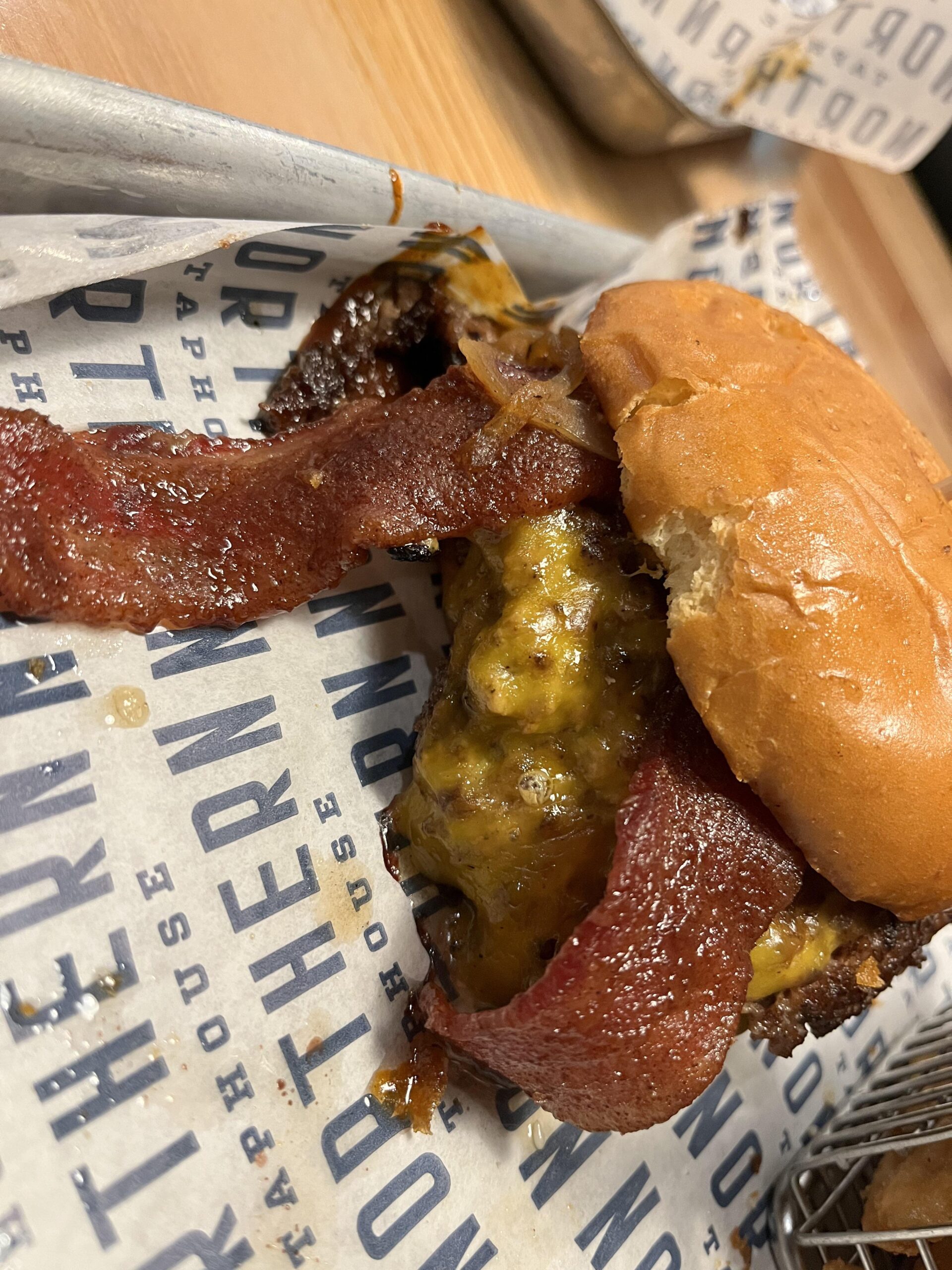 Brown Sugar Bacon Smash Burger - Dining and Cooking