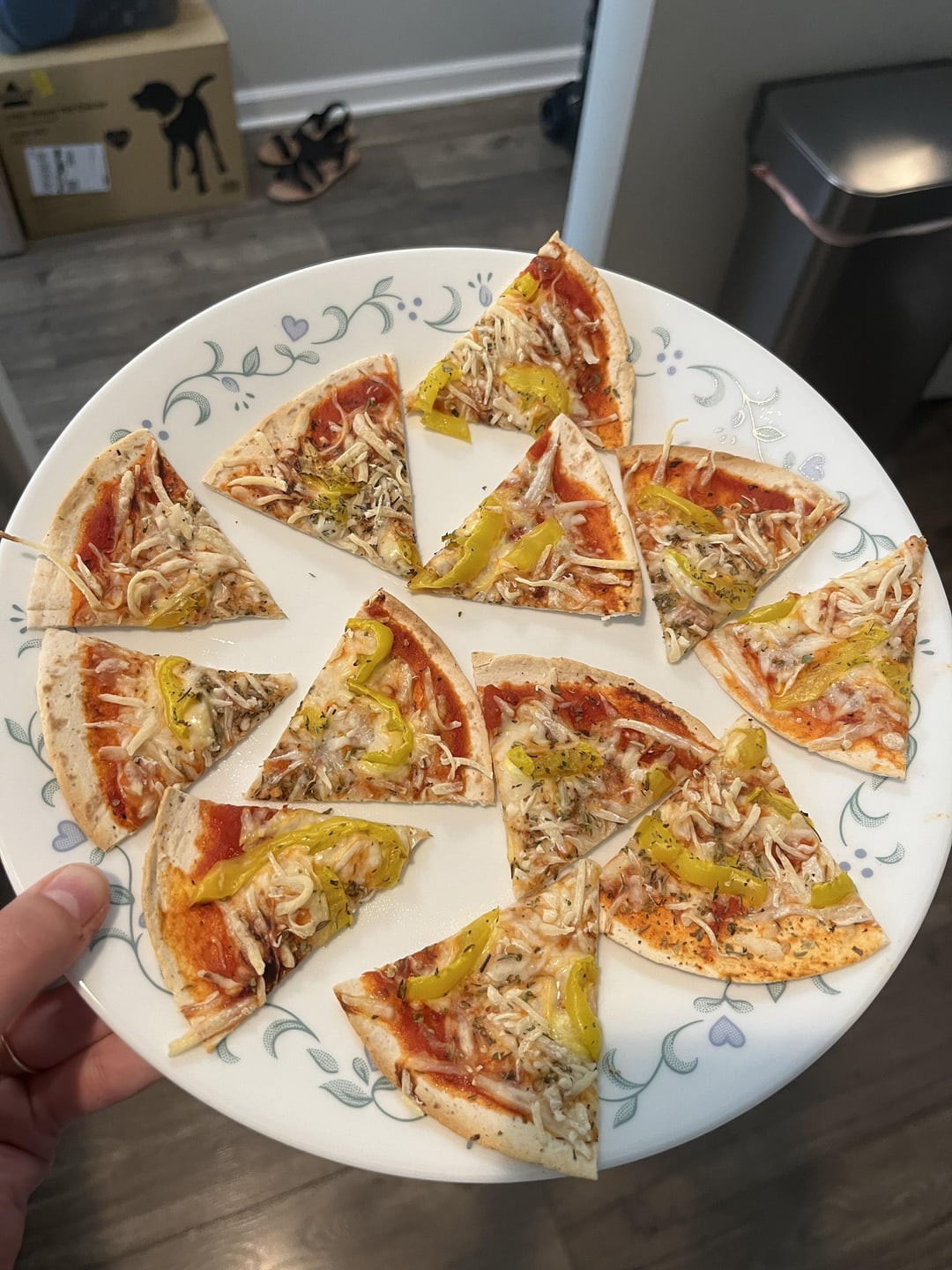 Mini Tortilla pizzas- 151cal - Dining and Cooking