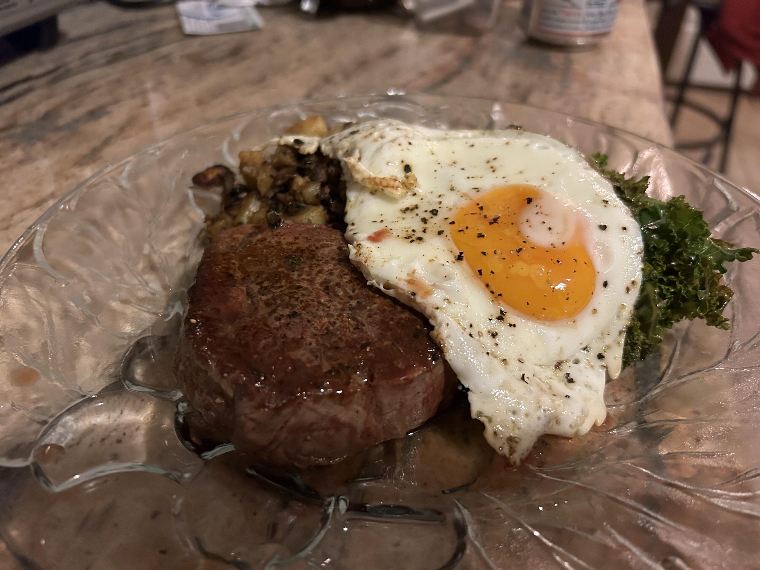 Breakfast for dinner after my husband’s DND game. - Dining and Cooking