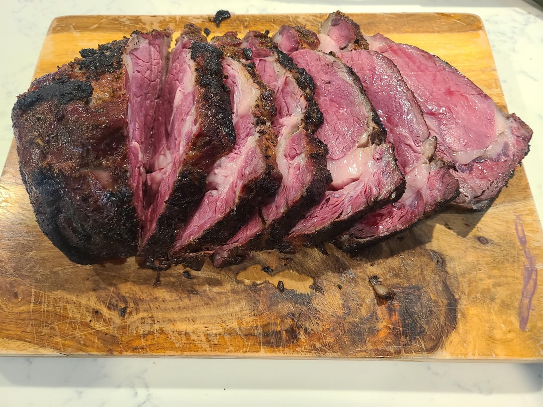 fairly pleased with my first ever prime rib - Dining and Cooking