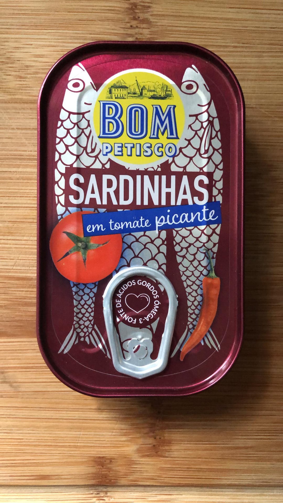 Yum: BOM Petisco sardines in spicy tomato sauce - Dining and Cooking