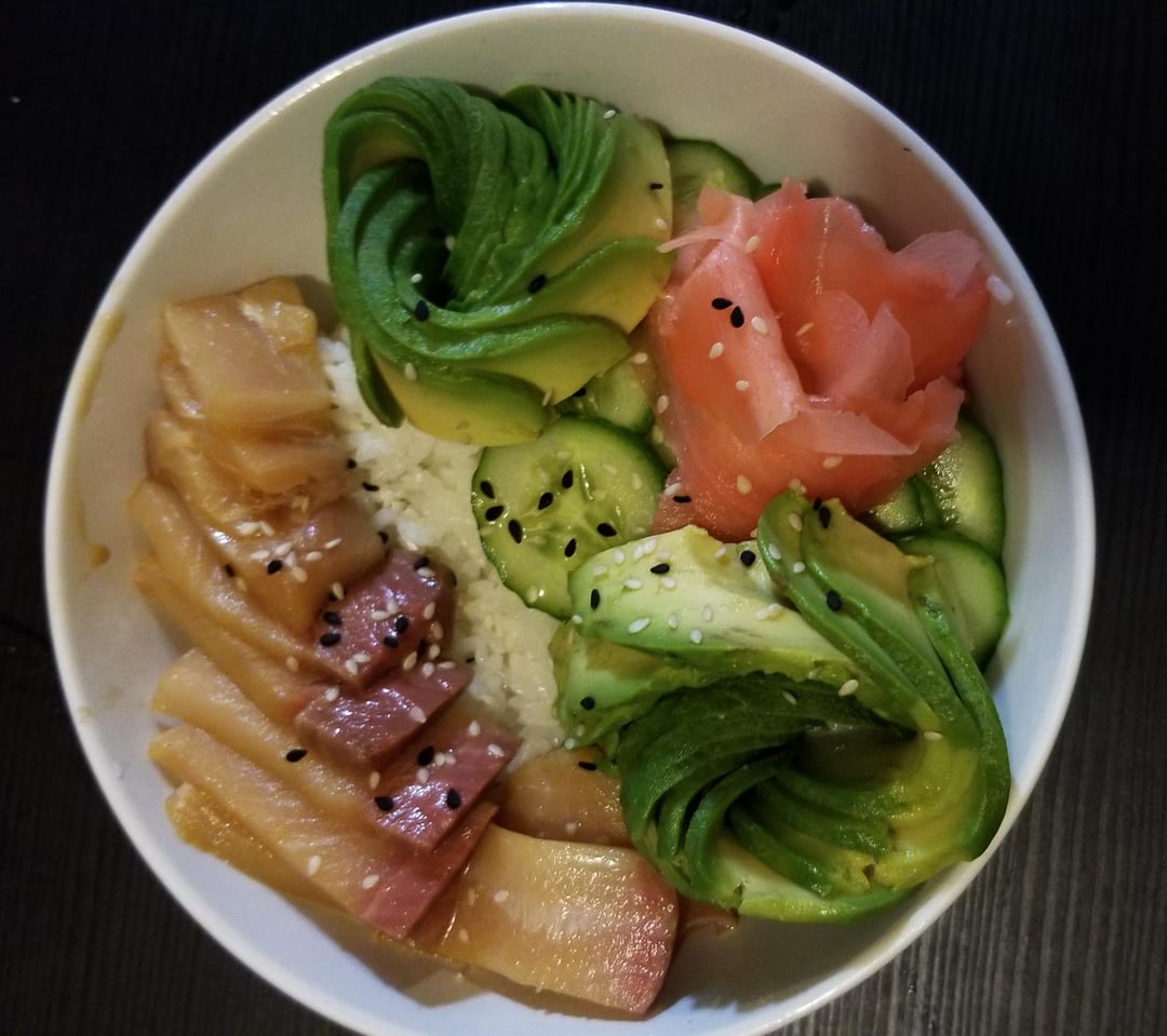 Learning to up my Poke presentation over the last few weeks - Dining ...