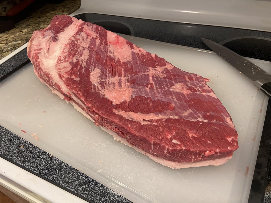 Choice brisket on the wsm - Dining and Cooking