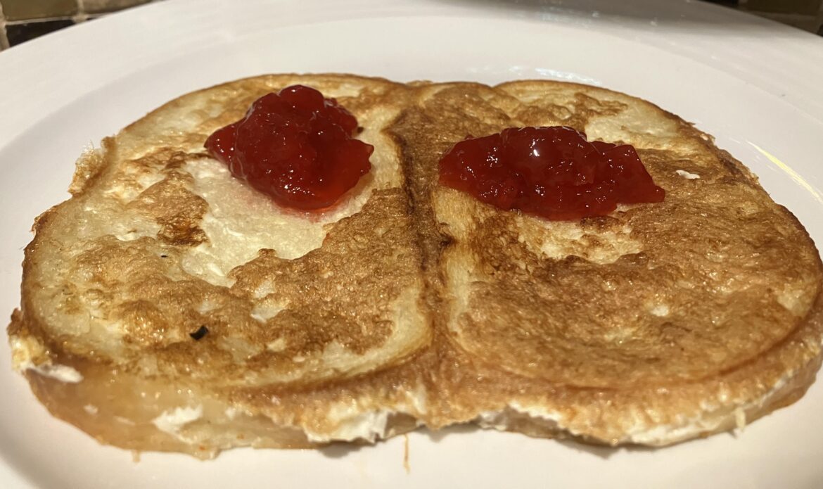 150 (plus toppings) calorie sourdough French toast - Dining and Cooking