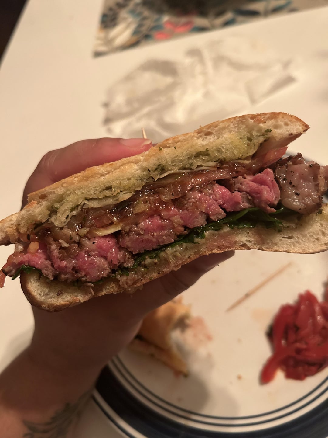 Is my ribeye sandwich welcome here? - Dining and Cooking