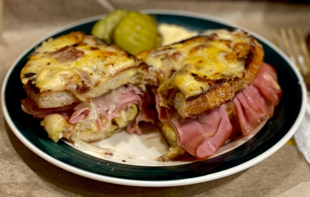 croque monsieur & sweet pickles - Dining and Cooking