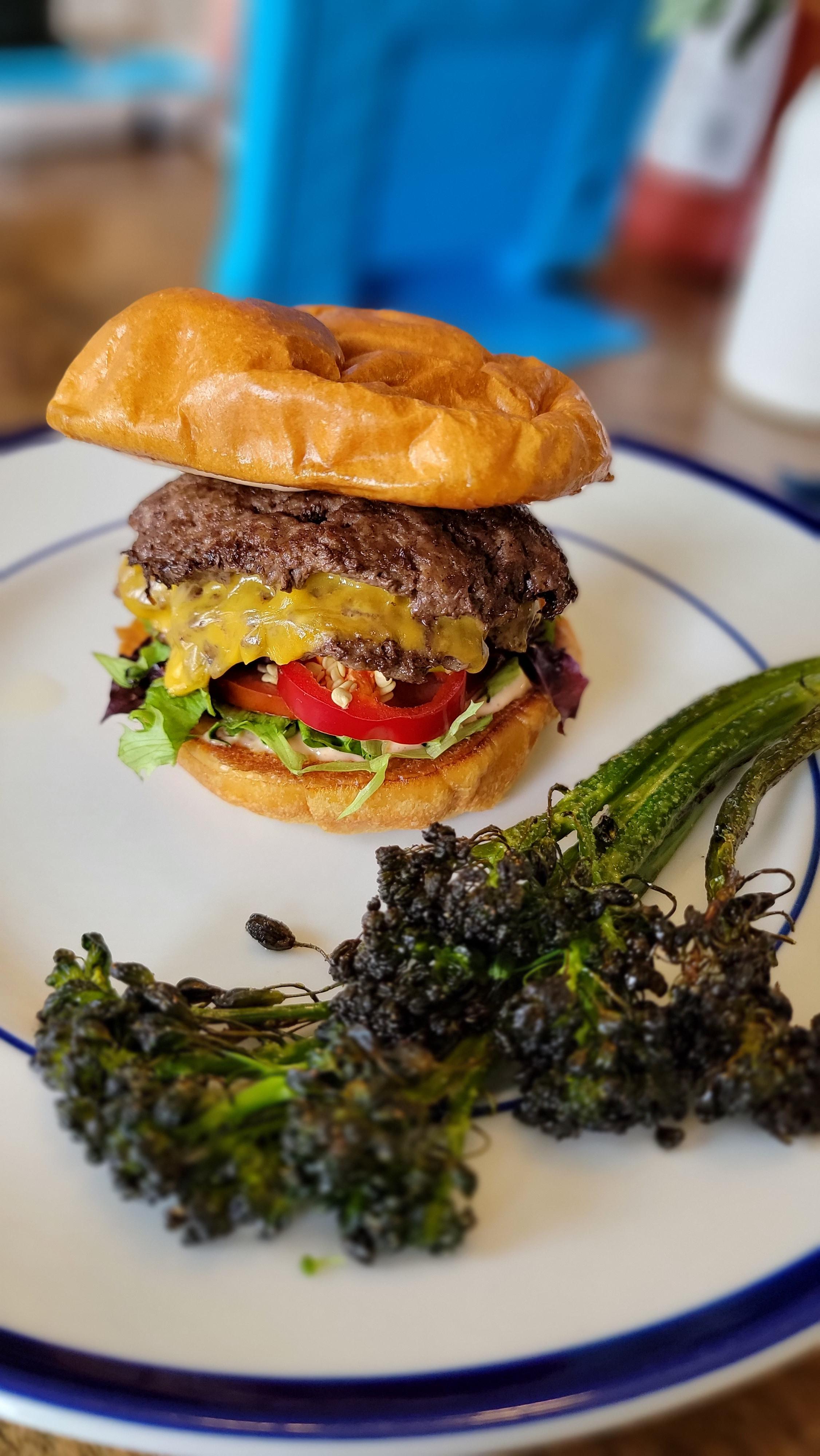 Homemade double smashburger - Dining and Cooking