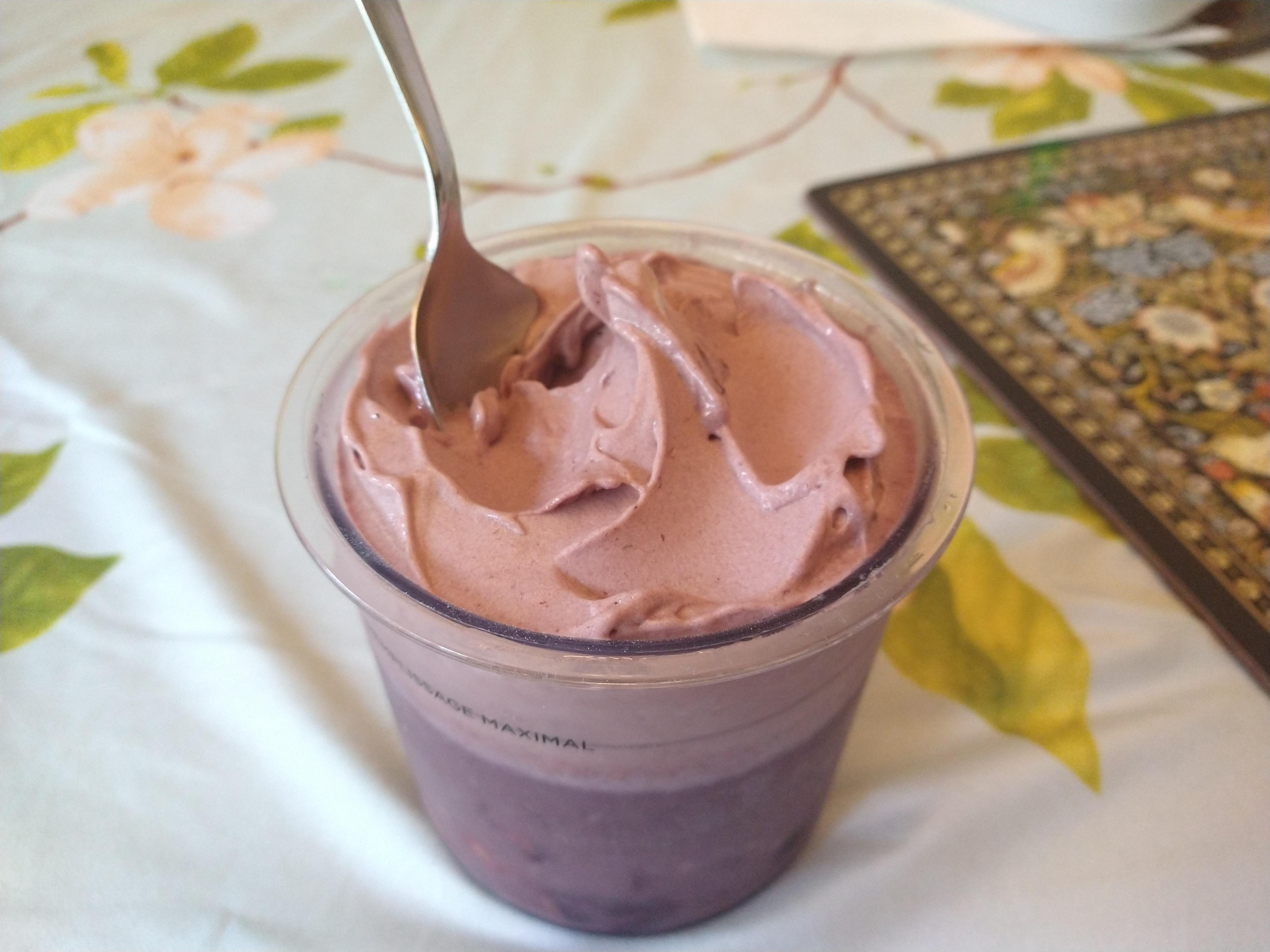 Ninja Creami - 170 cal Dark Cherry protein ice cream - no pudding mix ...