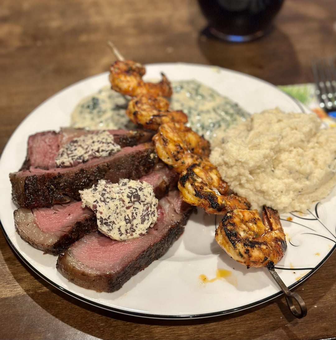Grass fed tomahawk, smoked and the reverse seared - Dining and Cooking