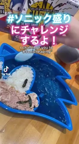 It's Back! Sonic Curry on the official Sega tiktok - Dining and Cooking