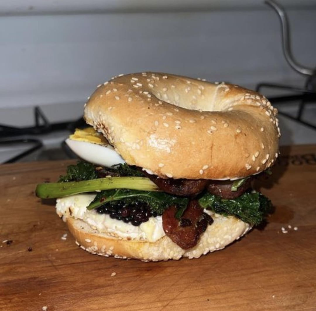 Pretty fire breakfast sandwich - Dining and Cooking