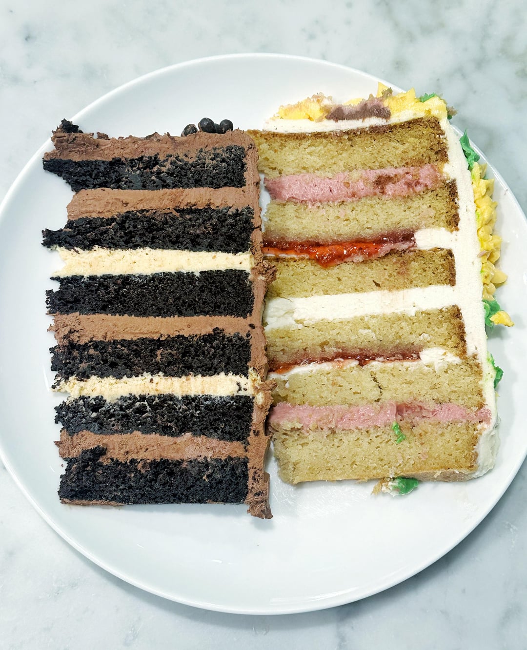 Two birthday cakes I baked this weekend. - Dining and Cooking