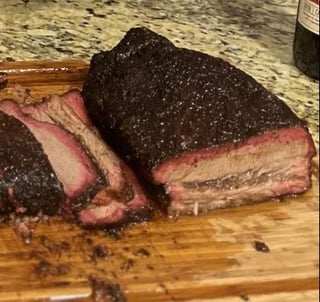 Choice brisket on the wsm - Dining and Cooking