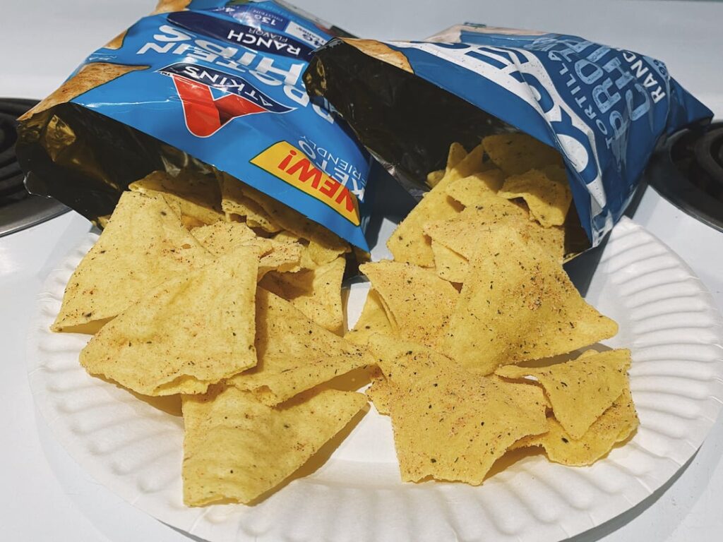 Quest vs Atkins - Ranch Flavored Protein Chips - Dining and Cooking