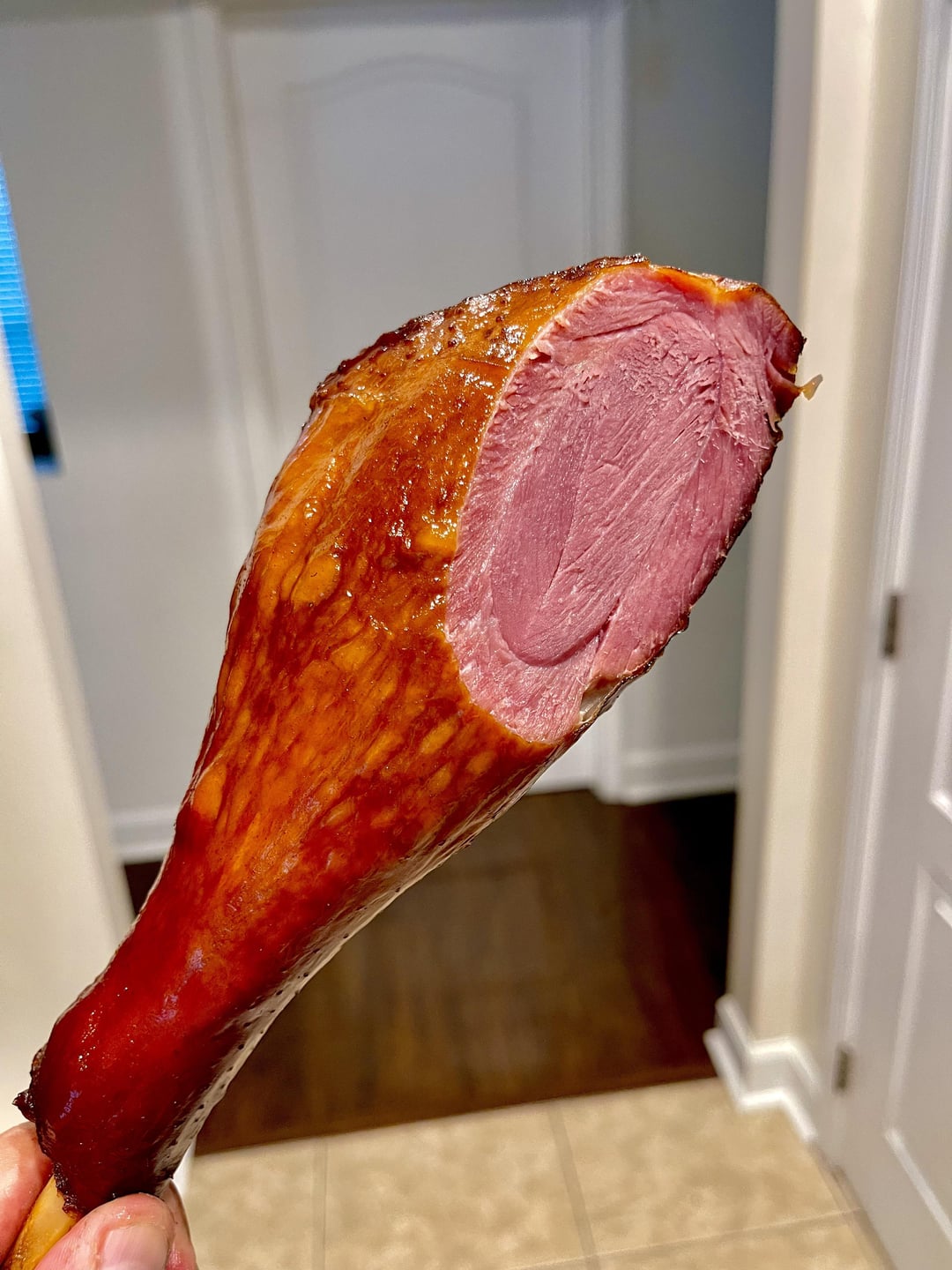 Smoked theme park turkey legs - Dining and Cooking