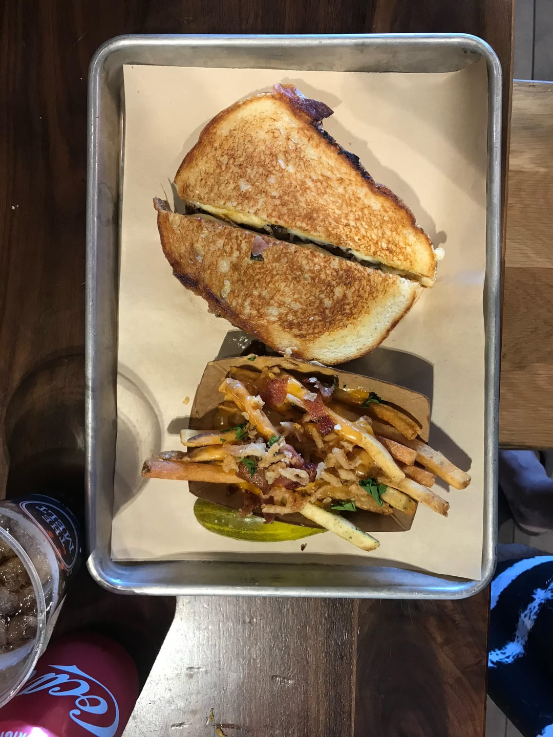 Cheeseburger, Patty Melt and fries at La Jolla, San Diego - CA ...