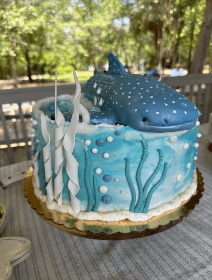 This maybe my favorite cake I have every made for a customer. They ...