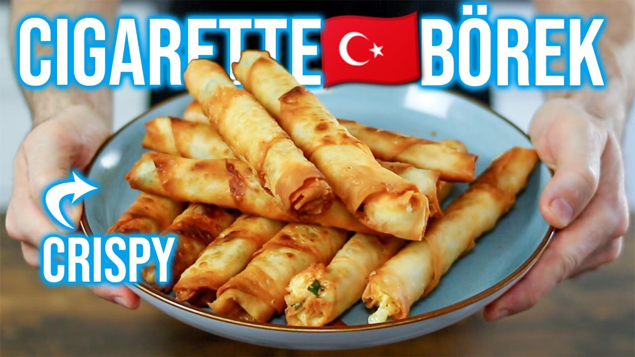 Crispy Cigarette Borek: Easy-to-Make Turkish Cheese Rolls Recipe ...