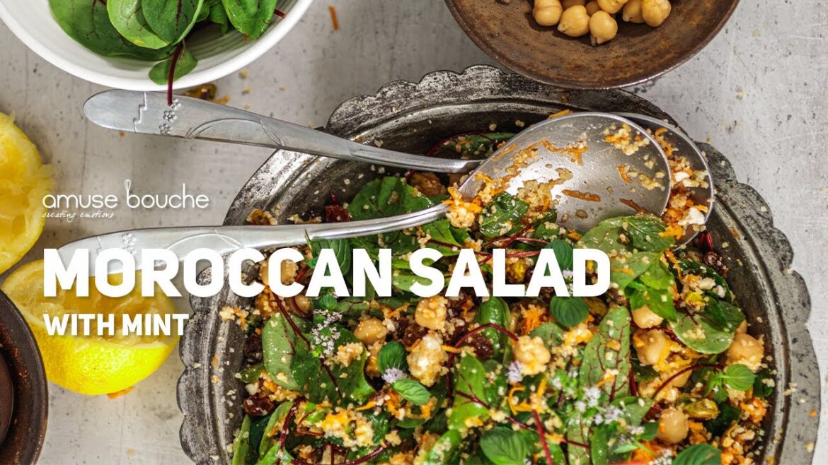 Easy Moroccan Salad Recipe - Dining and Cooking