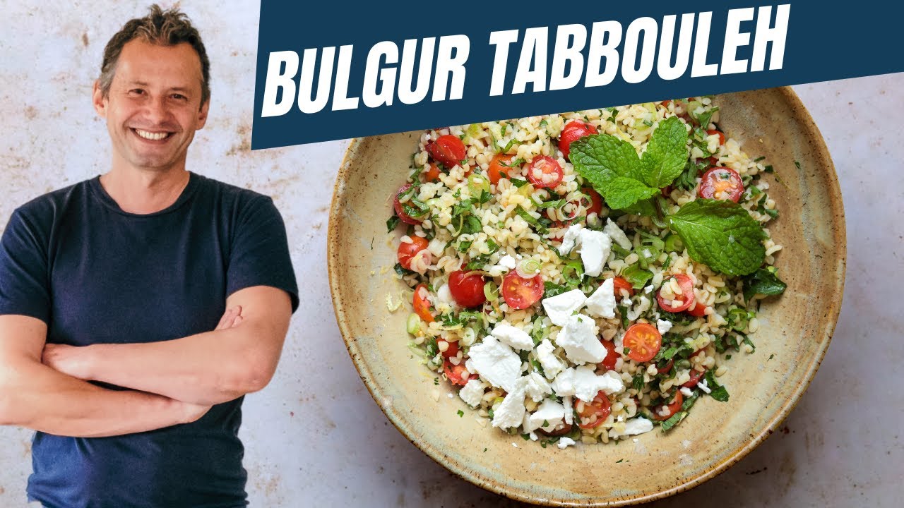 How to use bulgur to make a French style Tabbouleh | Mediterranean ...