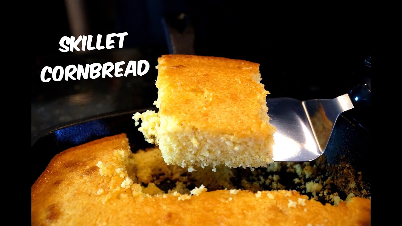 How To Make Cornbread - Quick & Easy Cornbread Recipe w/ Honey Butter ...