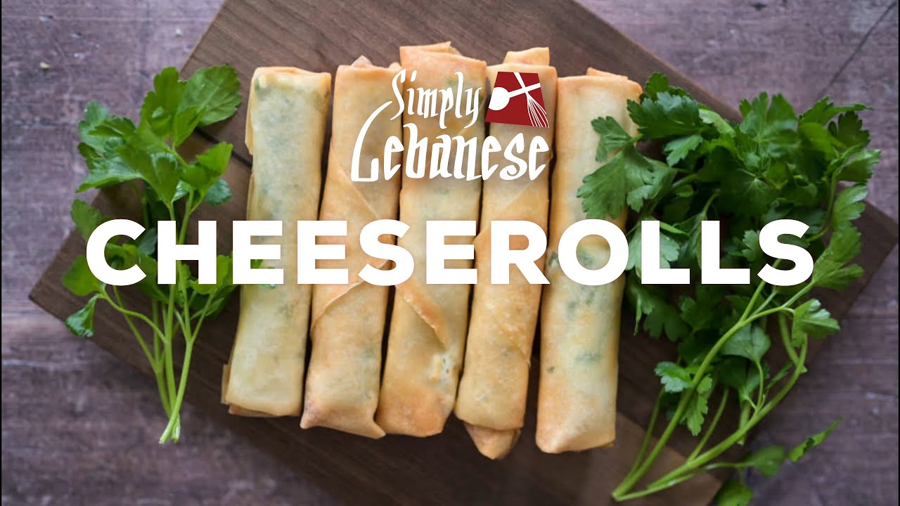 Lebanese Cheese Rolls - Dining and Cooking