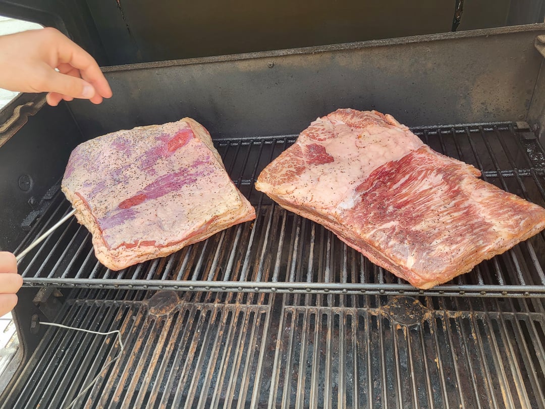 Smoked beef bacon - Dining and Cooking