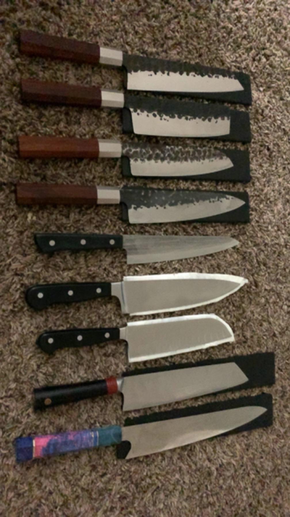 What do y’all think of my knives? - Dining and Cooking