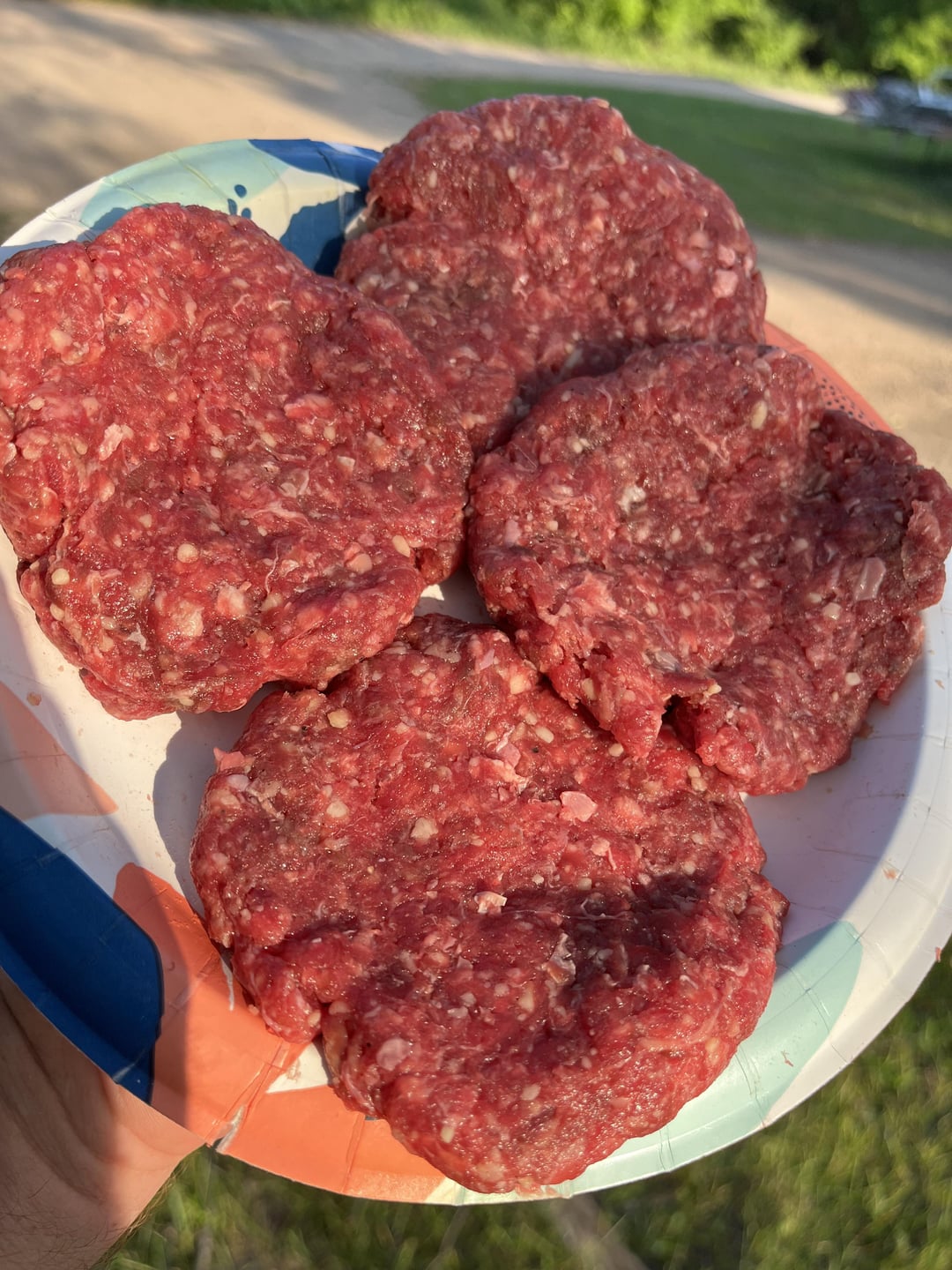 Purchased ground beef from friends with highland cattle. Added extra ...