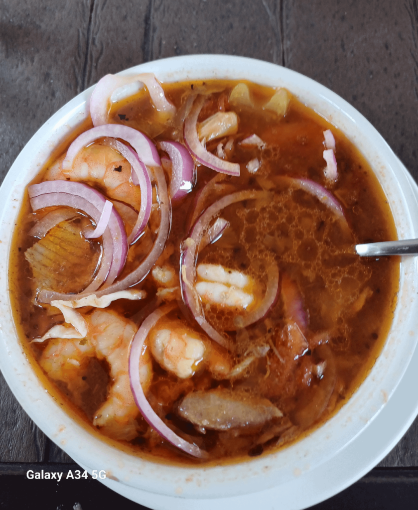 Cahuamanta (devil ray and shrimp stew) Hermosillo, Sonora. - Dining and ...